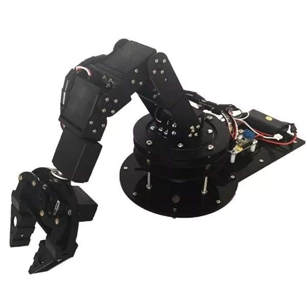 Buy Erwewqeq DIY kit - 6 DOF Aluminium Arm Claw Mechanical Robot Clamp ...