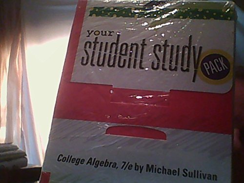 Your Student Study Pack: College Algebra 7/E with CDROM and Book(s ...