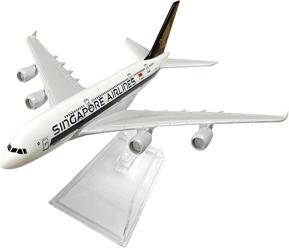 WELLINGSTON Diecast Singapore Airlines A320 Aircraft Model - 16 Cm ...