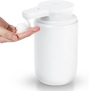 Amazon.com: Automatic Foaming Soap Dispenser, Rechargeable Touchless Foam Hand Soap Dispenser ...