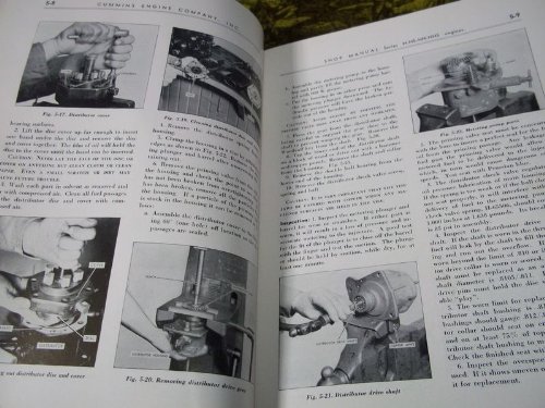 Cummins Models H and NH Series Diesel Engines OEM Service Manual ...