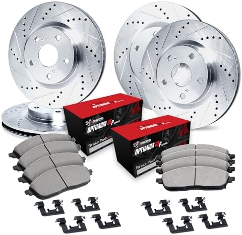 Amazon.com: R1 Concepts Front and Rear Brakes and Rotors| Hardware ...