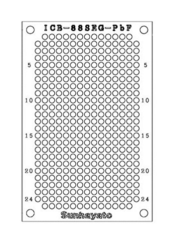Amazon | サンハヤト 小型ユニバーサル基板 ICB-88SEG-PbF | 基板 | 産業・研究開発用品 通販
