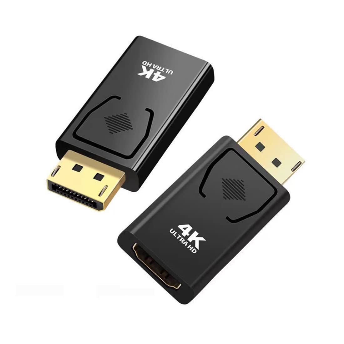Amazon | DP to HDMI 4K HDMI 変換アダプタ DisplayPort to HDMI DP to HDMIケーブルアダプタ DP - HDMI変換 アダプター4K金 ...