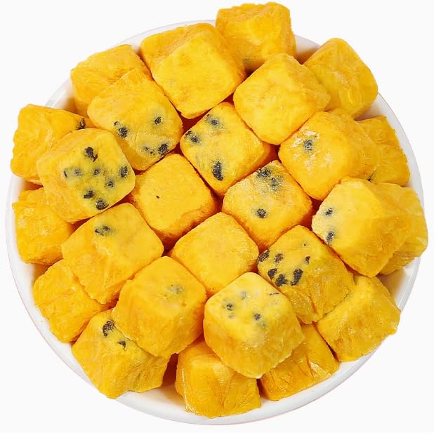 Amazon.com: Freeze-Dried Passion Fruit Chunks 16oz/1 Pound Bulk Bag ...