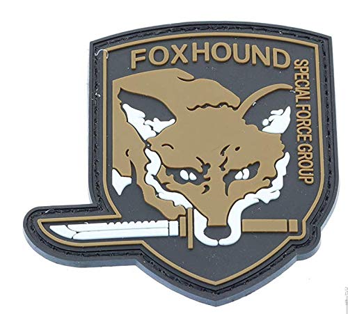 Amazon.com: Metal Gear Solid Fox Hound Special Force 3D Military Patch ...