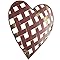 Amazon.com: Mission Gallery Silver Metal Heart for Wall Decor - Piece ...