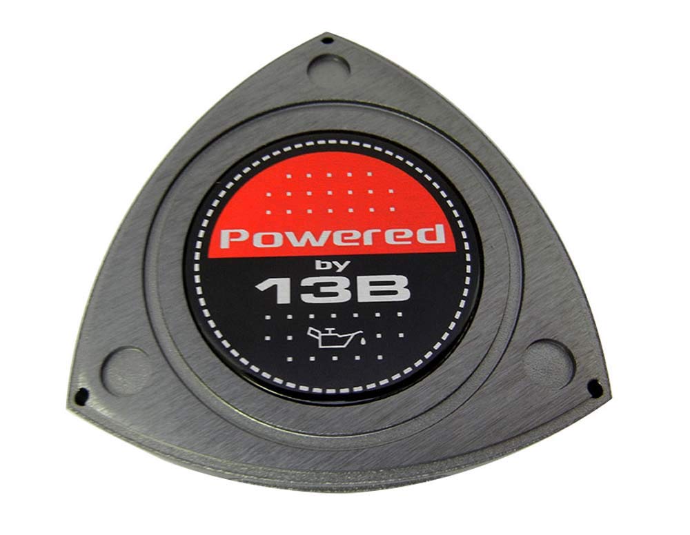 Buy VMS RACING GUNMETAL ROTARY OIL CAP with Powered by 13B Emblem in ...