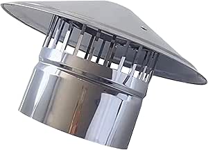 Amazon.com: Chimney Cowl Cap, 403 Stainless Steel Chimney Cowl, with ...