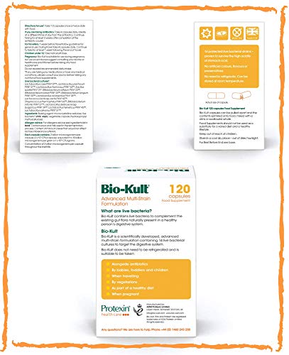 Bio-Kult Advanced Multi-Strain Formulation for Digestive System, Pack ...