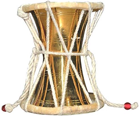 Numeroastro Beautifully Handcrafted Brass Damru | Damroo |Shiva Damru ...