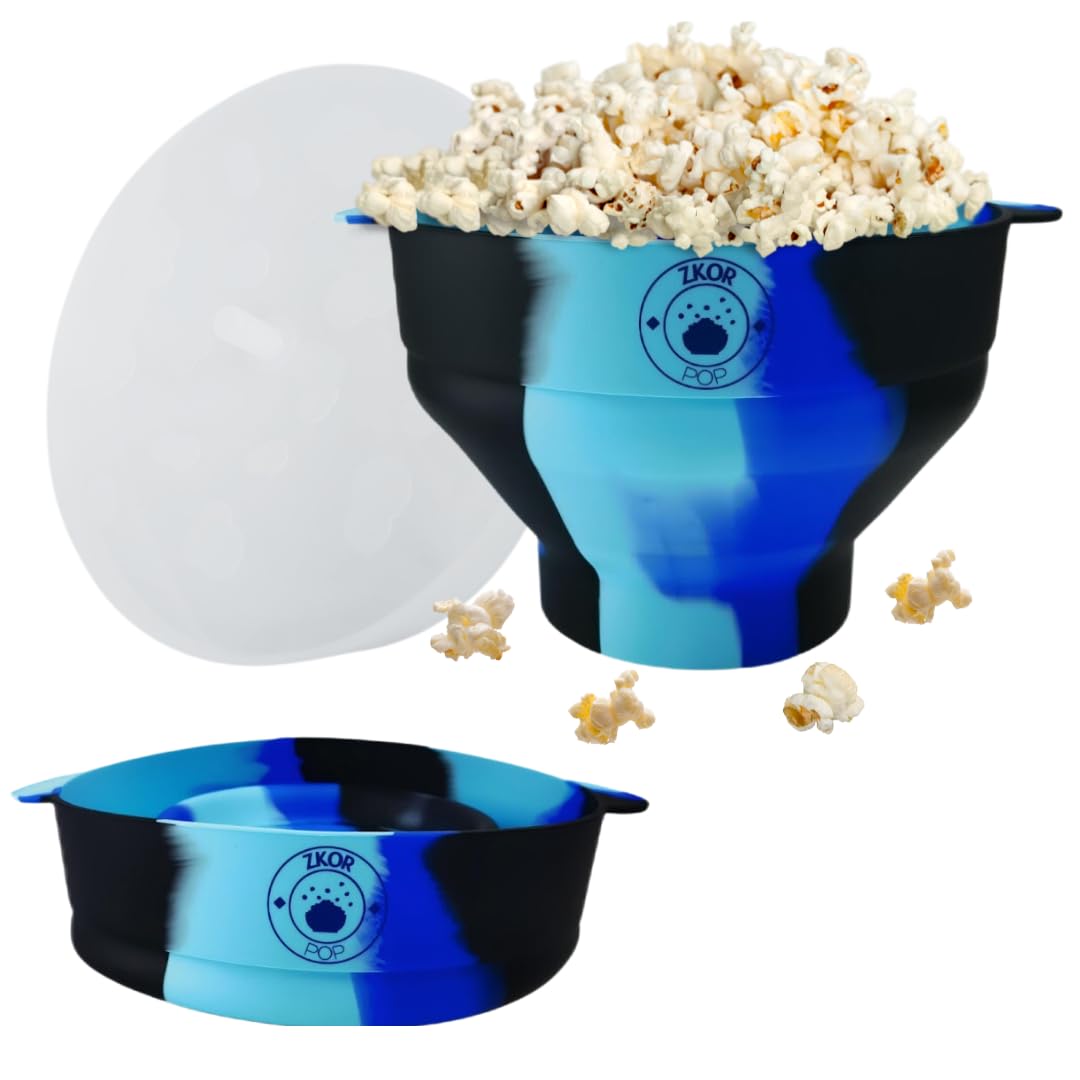 Amazon.com: Microwave Popcorn Popper- Collapsible Sillicone Bowl ...