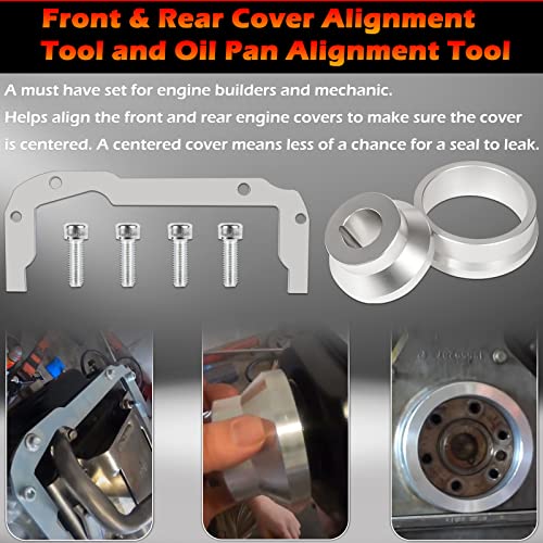 Snapklik.com : Front And Rear Cover Billet Alignment Tool & Oil Pan ...