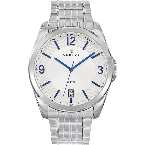 Certus Paris Men's 616178 Analog Quartz Stainless Steel Blue Hour ...