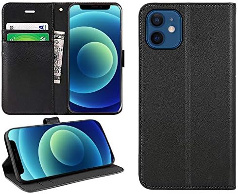 TECHGEAR iPhone 12 Mini Leather Wallet Case, Flip Protective Case Cover ...