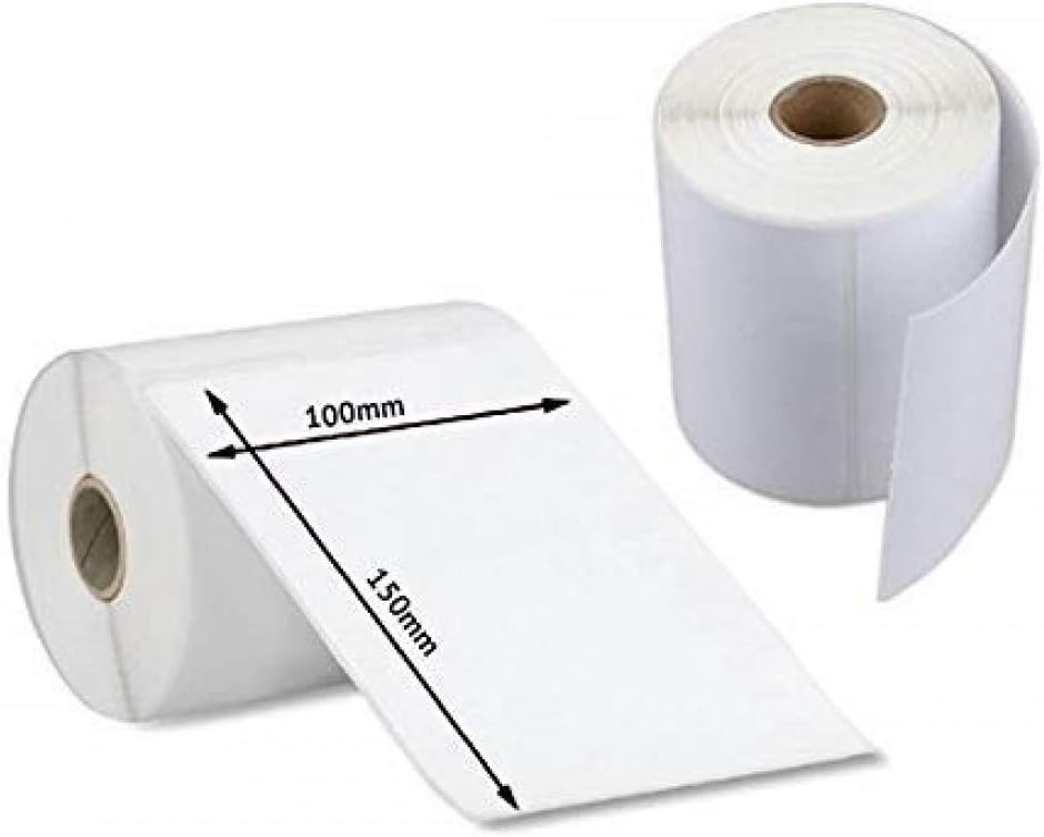 SECUREMENT Direct Thermal Barcode Labels Sticker Roll (4" x 6" - 250 ...