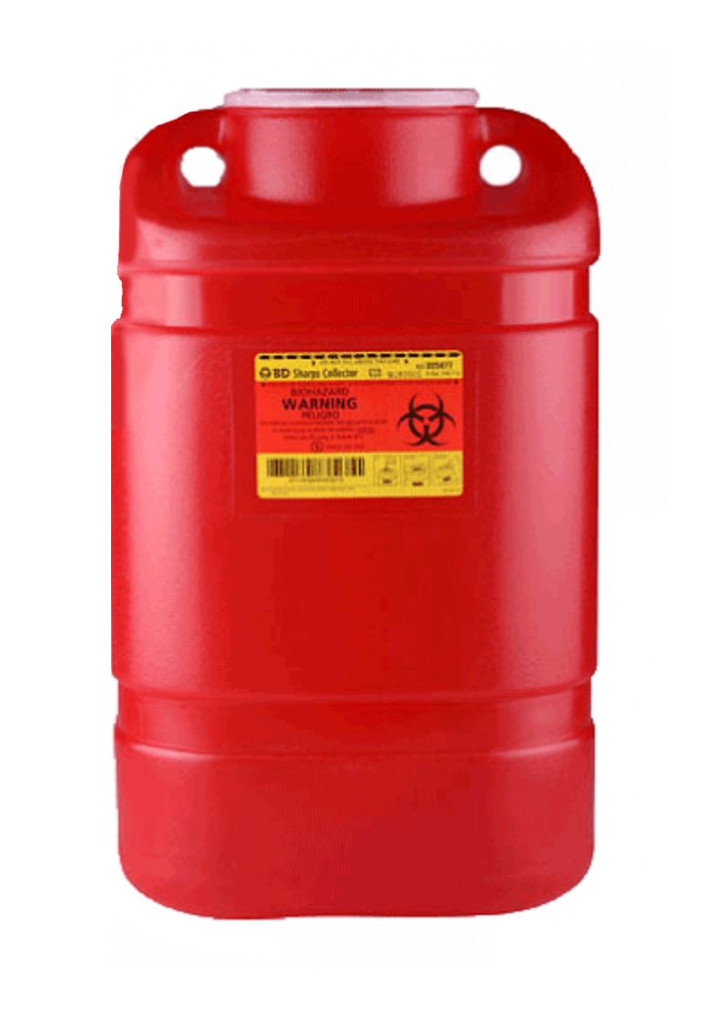 Amazon.com: BD Multi-Purpose Sharps Container, 5 Gallon - 1/Each ...