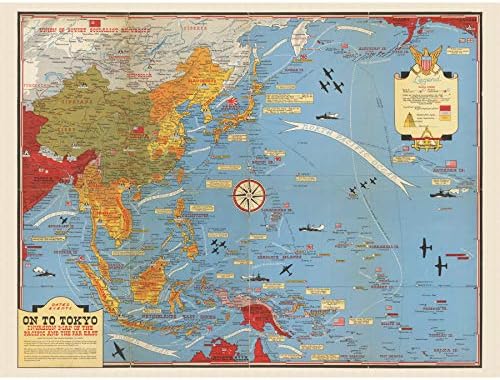 World War 2 Map Pacific