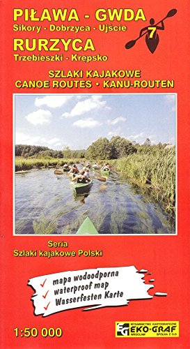 Pilawa Gwda mapa kajakowa 1:50 000 : Amazon.co.uk: Books