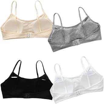 Amazon.com: Jeserom Big Girls Training Bras Wireless Light Padded ...