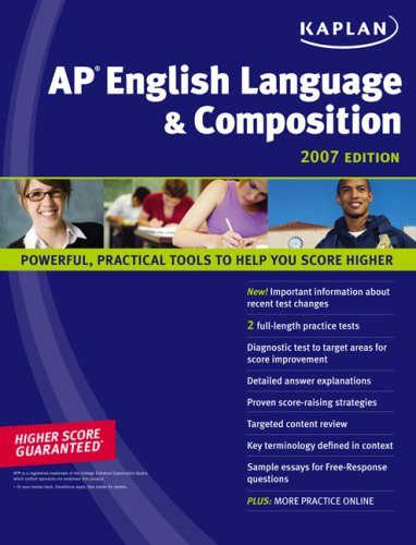 Amazon.com: Kaplan AP English Language and Composition, 2007 Edition ...