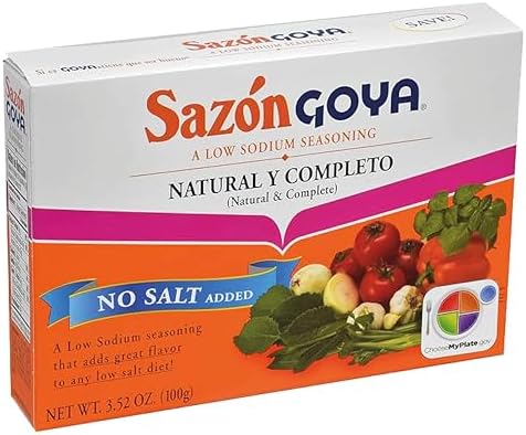 Amazon.com : Sazón Natural and Complete by Goya, Low Sodium Latin Spice ...