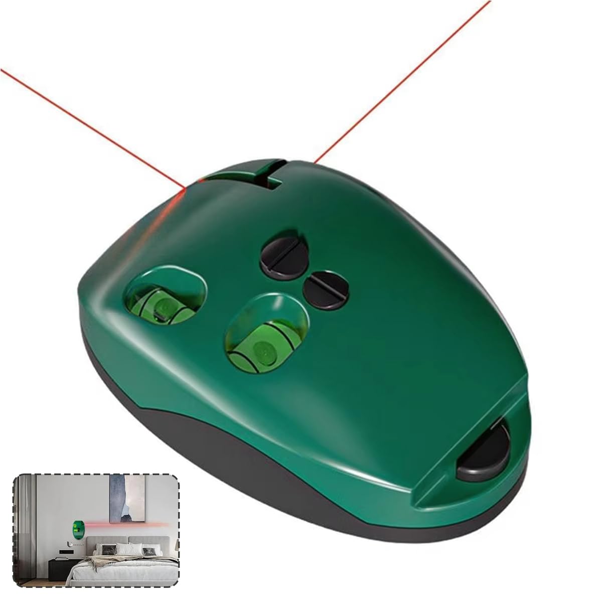 Buy Serplex® 90 Degree Red & Green Line Laser Level with Self-Leveling ...