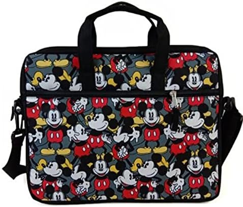 Amazon.com: Fast Forward Tablet Bag- Mickey Mouse All Over Print Tablet ...