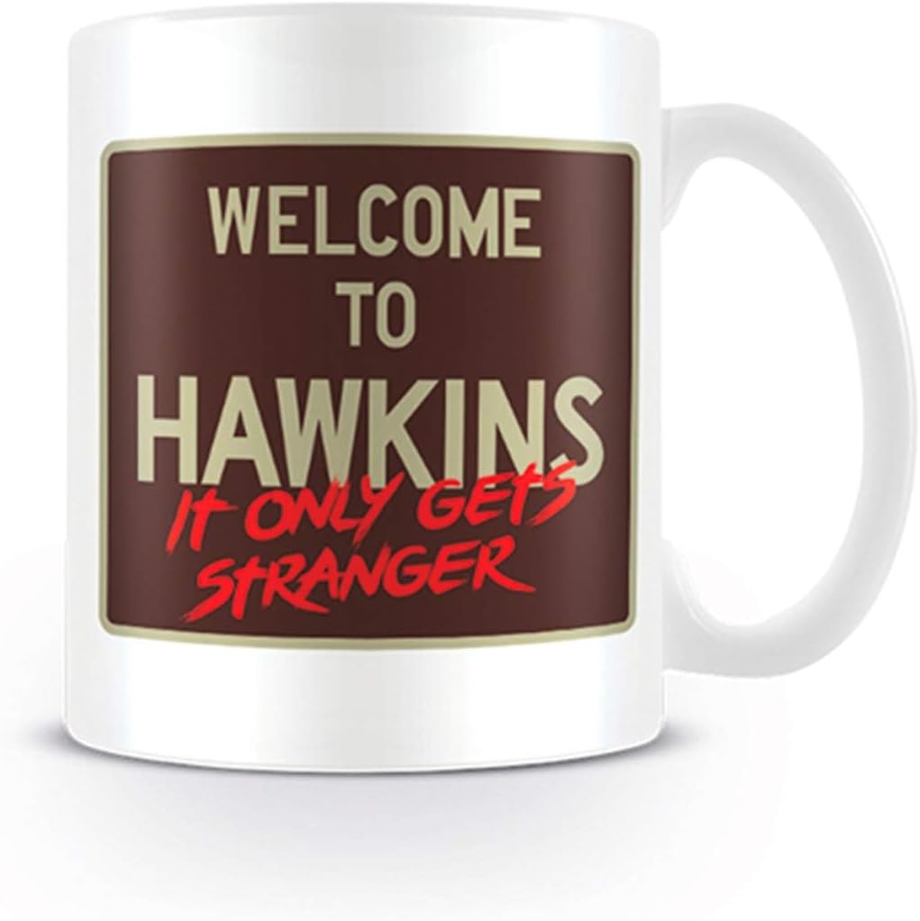Pyramid International Stranger Things Ceramic Mug with Hawkins Police ...