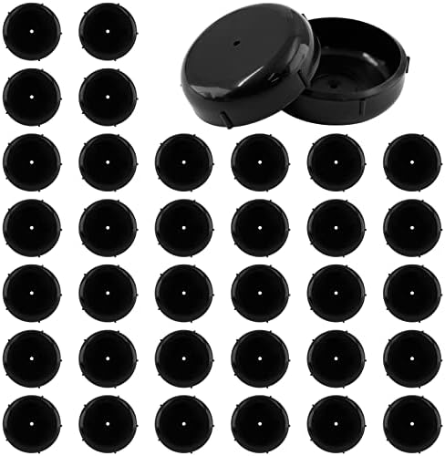 Suiwotin 36pcs 1-1/2 Inch Wrought Iron Chair Leg Glides, Plastic ...