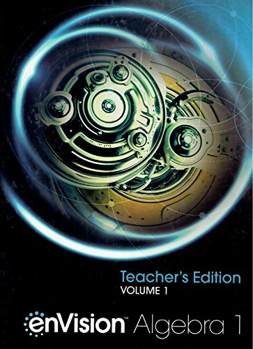 Amazon.com: enVision Algebra 1, Teacher's Edition, Volume 1: ...