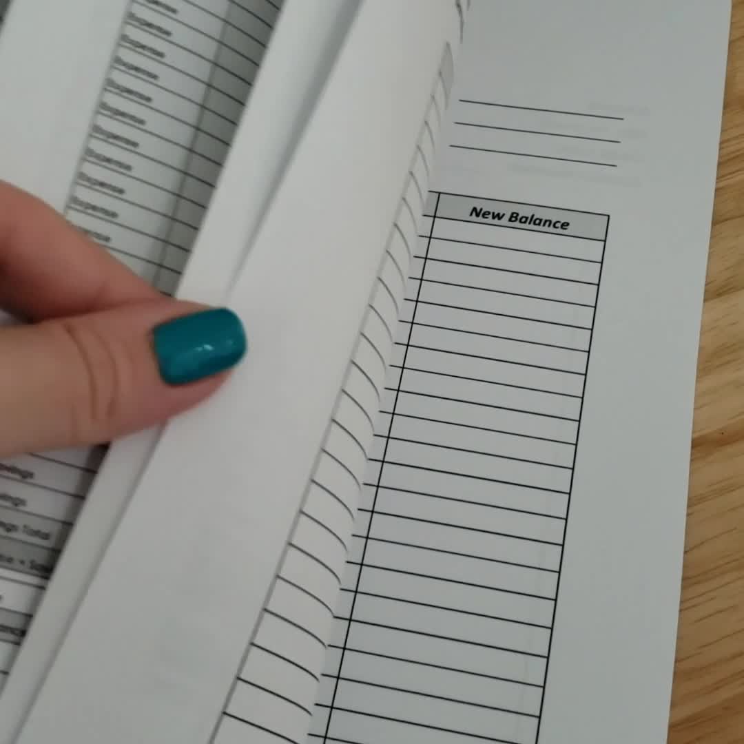 Watch Great budget planner for any year. Includes yearly trackers and ...