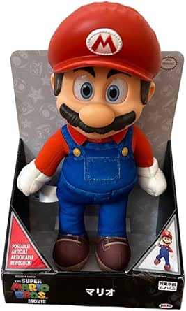 Amazon.co.jp: Super Mario Bros Movie Soft Figure Mario : Hobbies