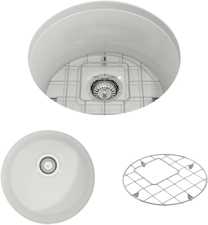 Mustee 2218 Vector 12 Gal Undermount Utility Sink, White - Amazon.com