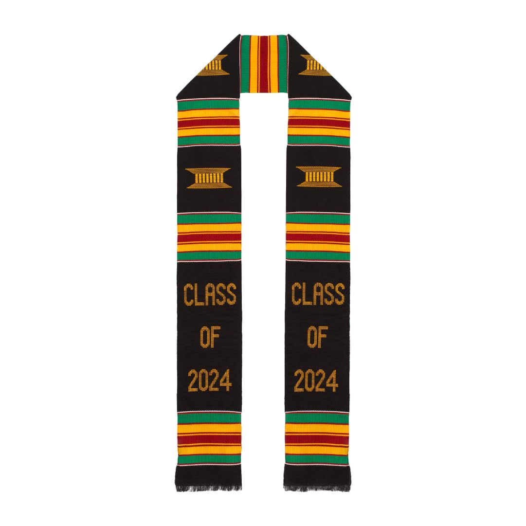 Evs Graduation Attire Traditional Kente Cloth Graduation Stole ...