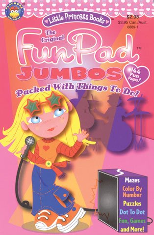 The Original Fun Pad Jumbos Packed with Things To Do (Little Princess ...