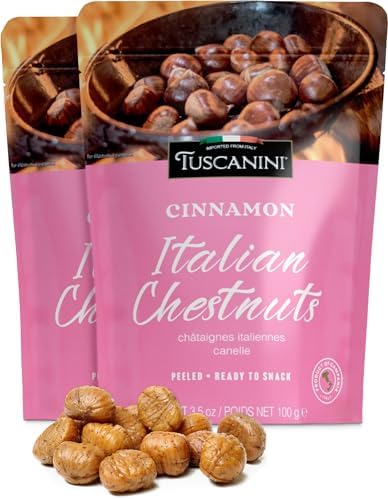 Amazon.com : Tuscanini Premium Cinnamon Italian Chestnuts, 3.5oz (2 ...