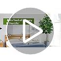 Amazon.com: Keeplush Fiddle Leaf Fig Tree Artificial 6ft - Faux Fiddle Leaf Fig Tree with White ...