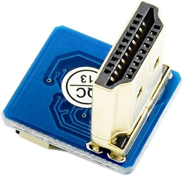 Amazon.com: Waveshare HDMI Adapter for DIY HDMI Cable Vertical/Right ...