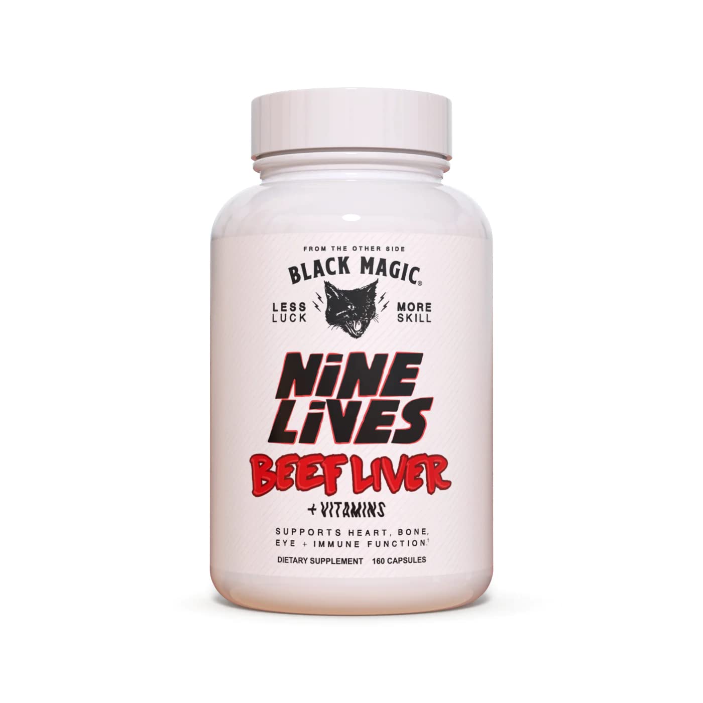 Amazon.com: The Right Supps Beef Liver Capsules - Black Magic Nine ...