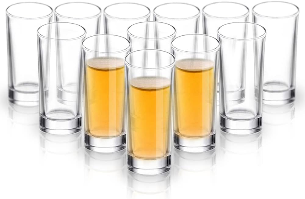 Amazon.com | Lillian Rose Set of 4 Tall Shot Glasses, 4 Count (Pack of ...