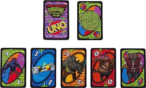 Snapklik.com : Mattel Games UNO Teenage Mutant Ninja Turtles