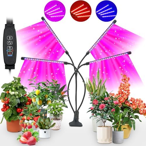 Grow Lights for Indoor Plants,CNMTCCO 80 LEDs led Grow Lights Full ...