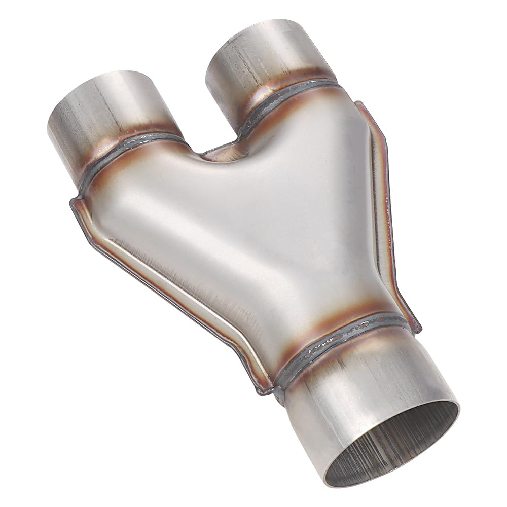 Snapklik.com : Stainless Steel Y Pipe 3 Inch ID Single To 2.5 Inch ID ...