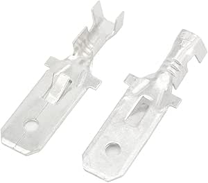 Amazon.com: 50 PCS 7.8 series quadruple plug male terminal DJ611-7.8 plug car connector terminal ...