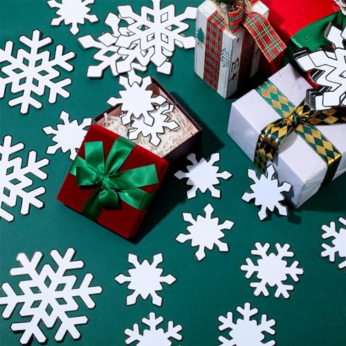 Snapklik.com : 90 Pcs Winter Snowflakes Cutouts Classroom Bulletin ...