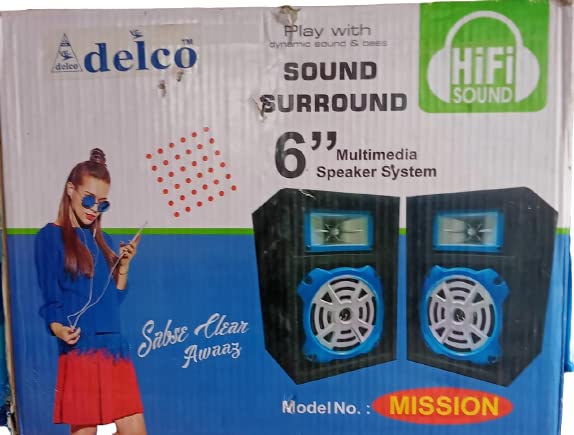 Delco Sound System (Black) /Multimedia Speaker : Amazon.in: Electronics