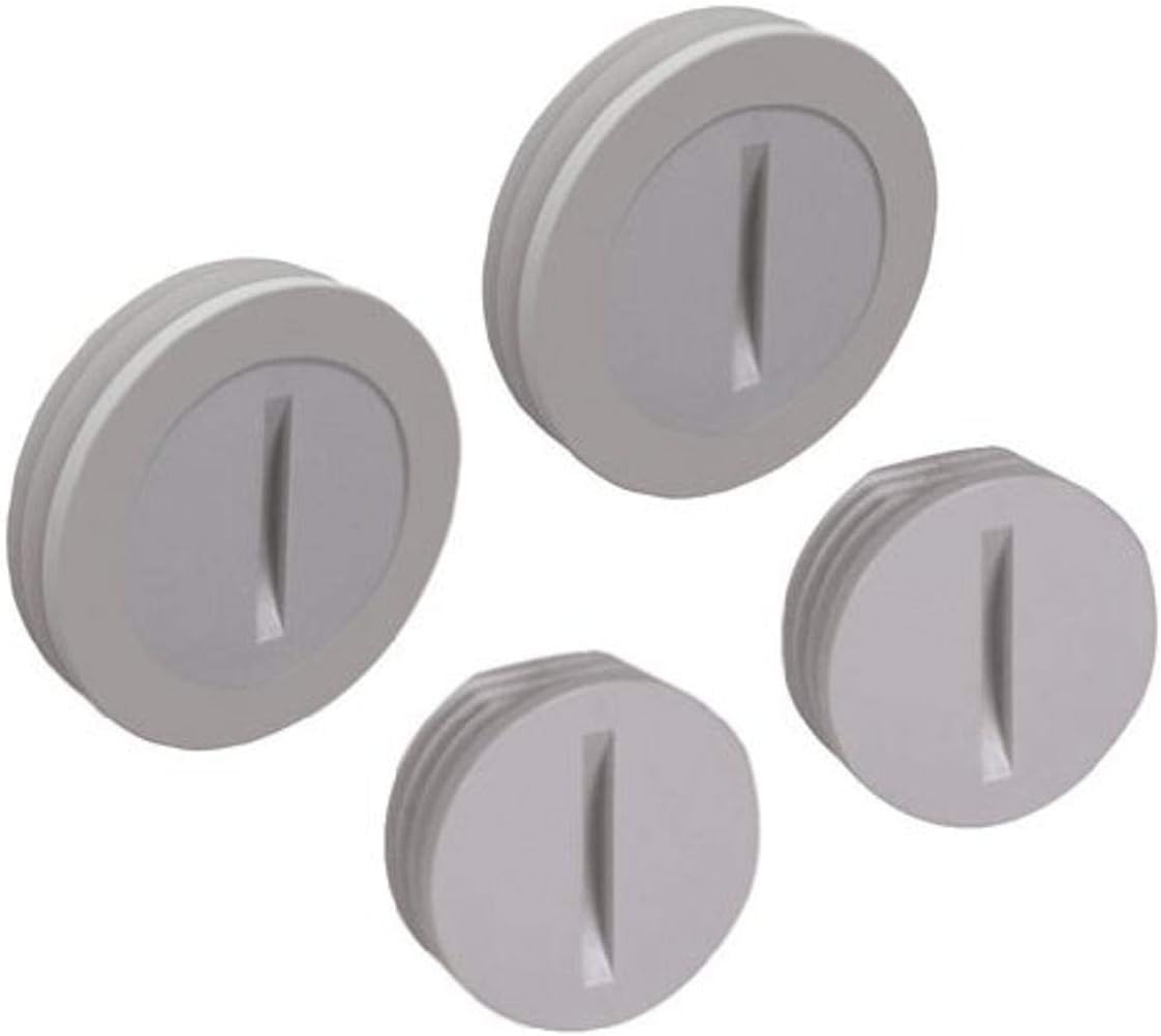 BELL PCP47550GY Weatherproof Nonmetallic Closure Plug Assortment 1/2 in ...