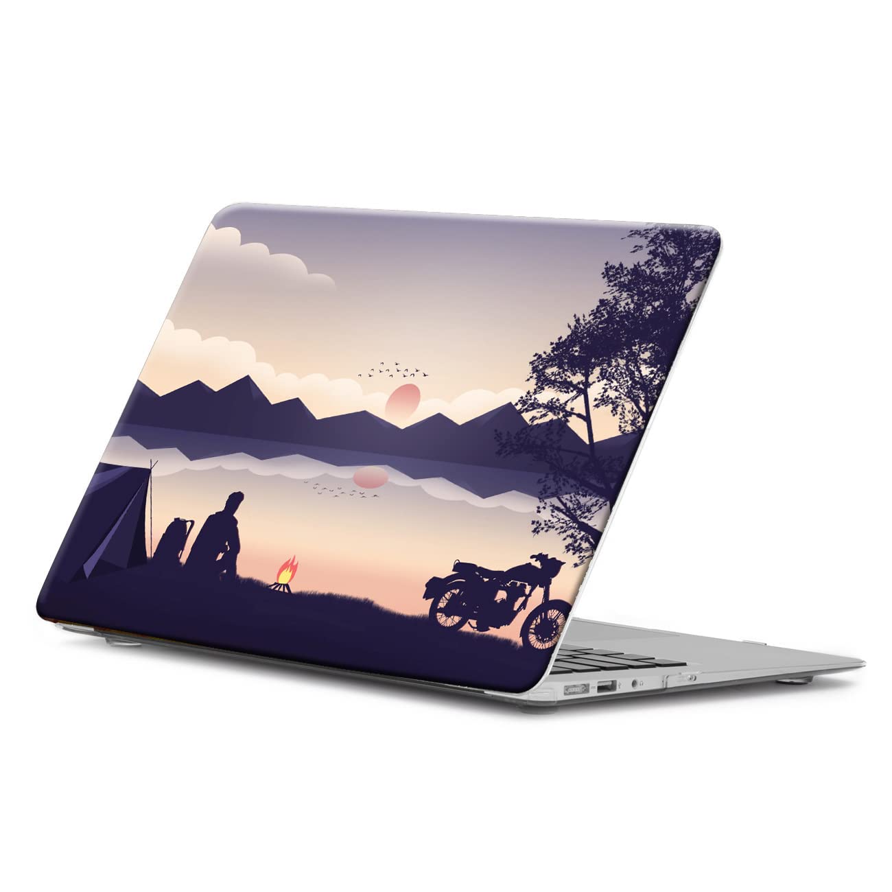 ISEE 360® Travel Lovers Laptop Skin Vinyl Stickers for All Laptop ...