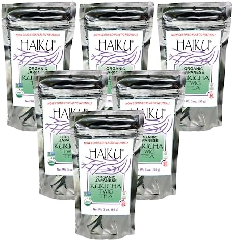 Amazon.com : Haiku Organic Japanese Kukicha Twig Tea, 3-Ounce Loose Tea ...